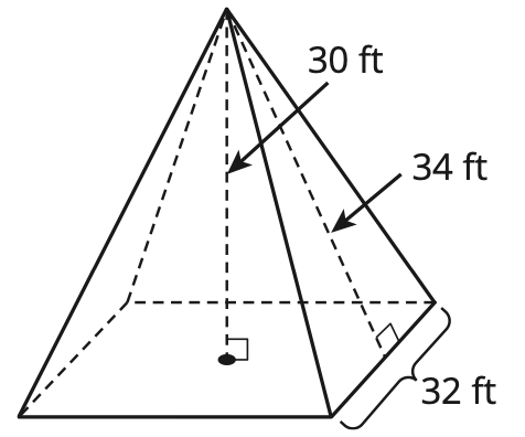 The image contains a triangular pyramid diag | Solvely