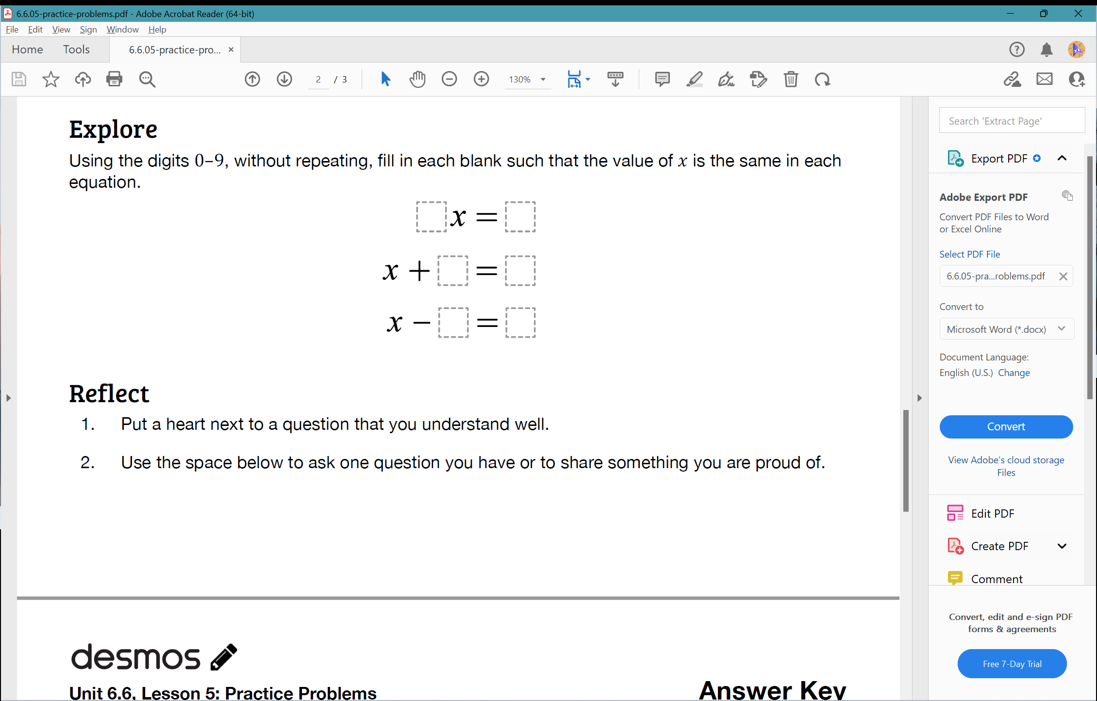 Explore Using the digits 0-9, without repeati | Solvely